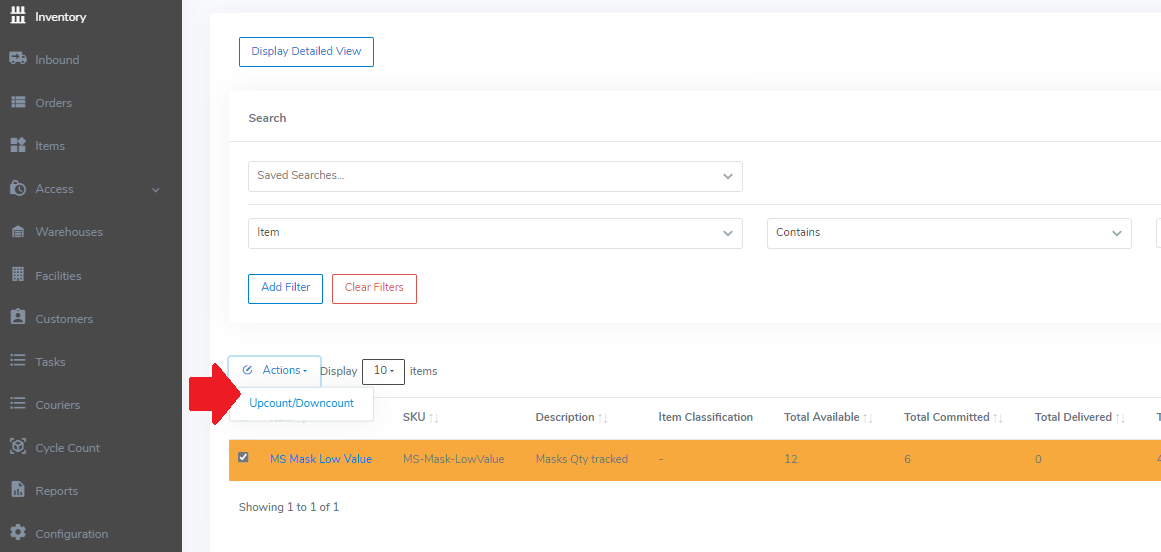 Quantity tracked Items – WA Help Center