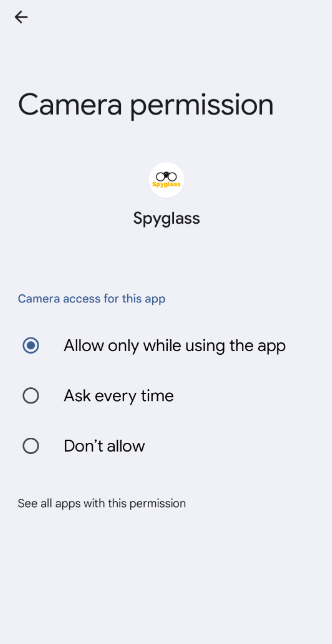 Permission Settings - Access – WA Help Center