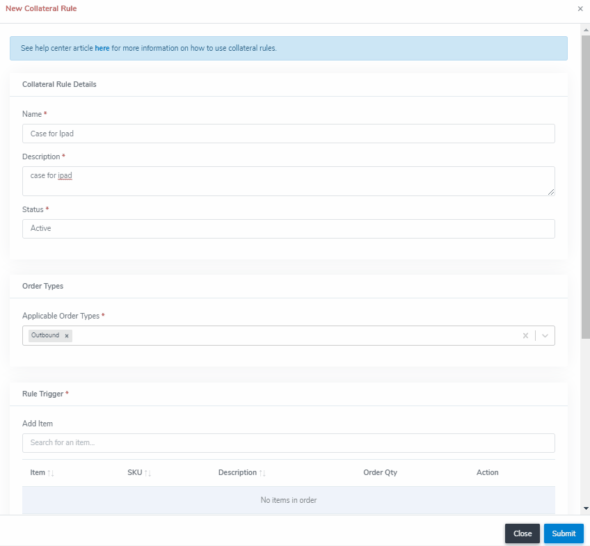 Collaterals – WA Help Center