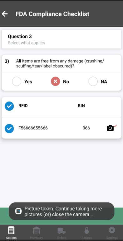 FDA Compliance: Visual Inspection – WA Help Center